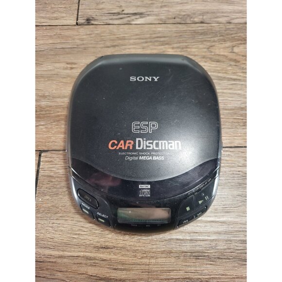 Sony | Other | Vintage Sony Car Discman Esp Model D84k Digital Mega ...